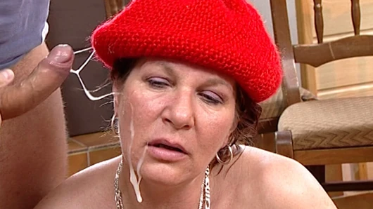 This Sad Grandma Hates Facials Xhamster