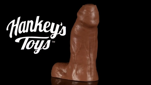 Monster Dildo 4XL - Mr Hankey's Toys - second ride - diameter 12.12cm - deep anal fuck - Hankeys ...