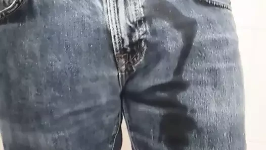 Cheeky Denim Shorts And Tan Pantyhose Xhamster